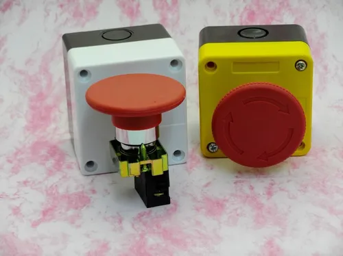 Boton Pulsador Hongo Metalico 22mm Boton Pulsador Hongo Metalico 22mm