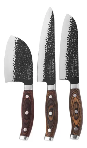Set Cuchillos Simple Cook Kante Color Acero | Cuotas sin interés