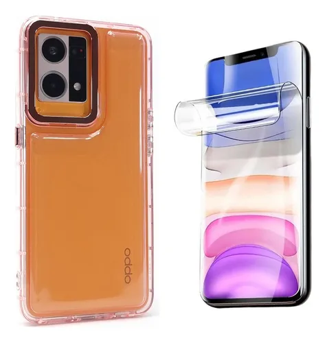 Funda Mica Para Oppo Reno 7 4g Case Protector Uso Rudo Meses Sin