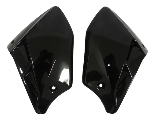Aba Lateral Tanque Aleta Cbx250 Twister 2006 A 2008 Preto
