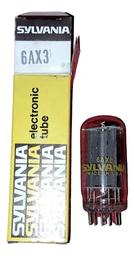 Válvula Electrónica 6ax3, Sylvania, Nos | MercadoLibre