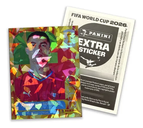 Panini Extra Sticker Mundial 2026 Cristiano Ronaldo | Meses sin interés