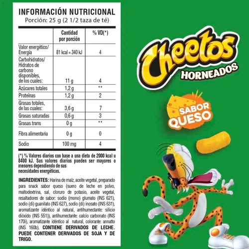 Snacks Cheetos Chizitos Sabor A Queso Pack X36 Unidades En Venta En Moreno Bsas Gba Oeste