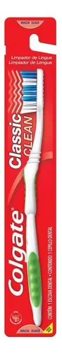 Escova dental Colgate Classic Clean macia suave Escova dental Colgate Classic Clean macia suave