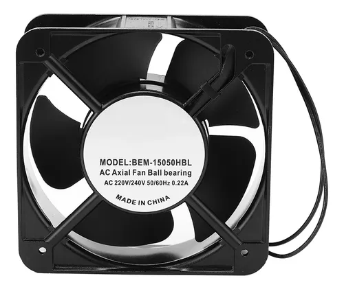 Ventilador Axial Ac 220 240 V Berm 110 120 V Con Rodamiento | Envío gratis
