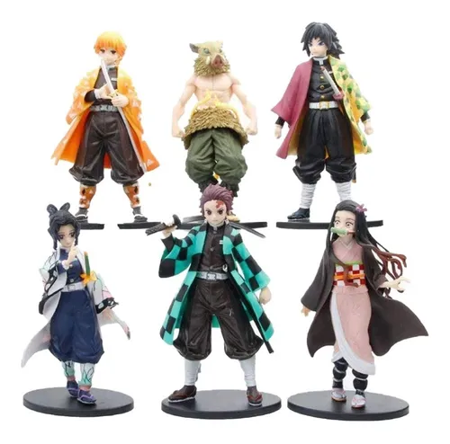 Figura Demon Slayer Kimetsu No Yaiba Coleccion X 6 Nezuko Mercadolibre