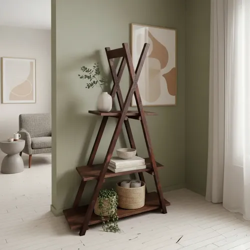Repisa, Estantería, Multiuso, Triangular, Escalera, Plantas | Cuotas ...