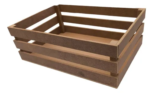 Huacales De Madera(mdf) 6mm 30x20 Cm Canasta Fiestas Recuerd | Meses ...
