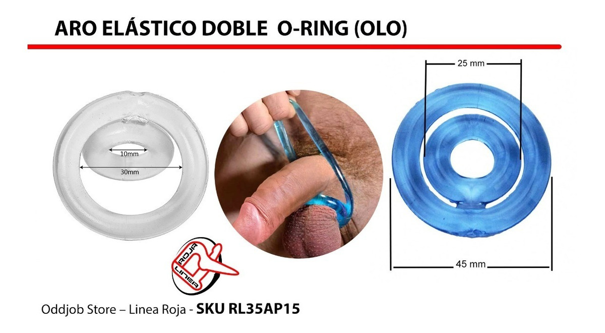 Anillo Doble En Silicona Para El Pene Y Testículos Mercadolibre