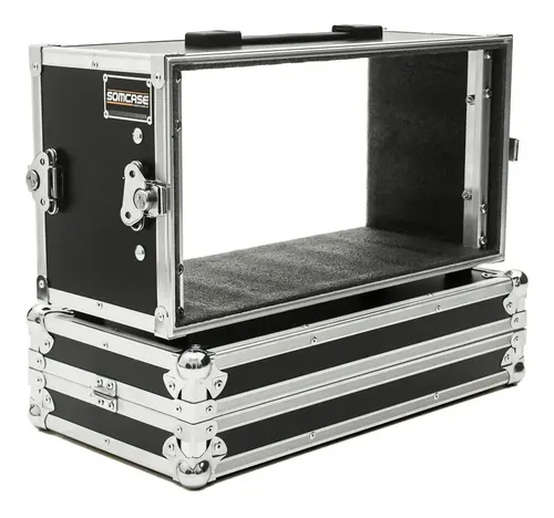 Hard Case Rack Mesa Soundcraft Mixer Ui16 + 1u | Parcelamento sem juros