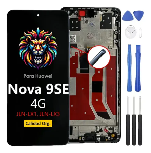 Pantalla Display Lcd Con Azul Marco Para Huawei Nova 9 Se | Envío gratis