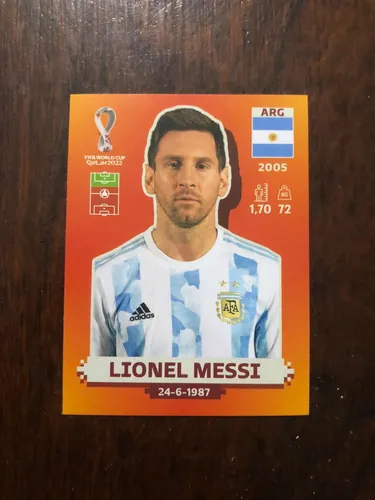 Figurita Messi Mundial Qatar 2022 En Venta En Córdoba Córdoba Por Sólo