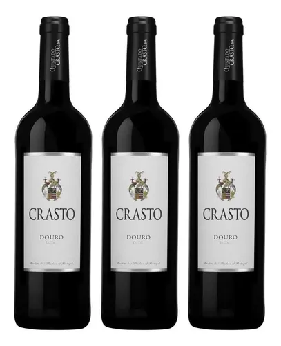 Vinho Crasto Douro Tinto 750 Ml Kit Com 03 Un | MercadoLivre
