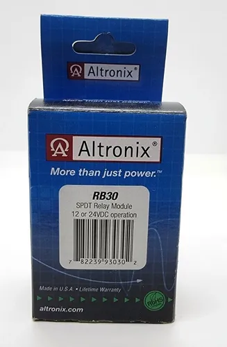 Módulo De Relé Altronix Rb30, 12/24 Vdc, Spdt | Envío gratis