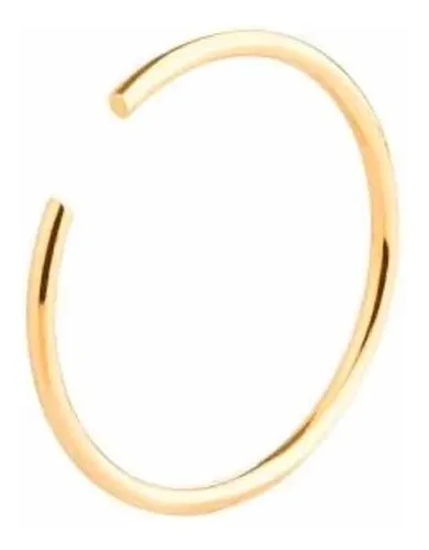 Piercing Nariz Em Ouro 18k Argola Parcelamento Sem Juros