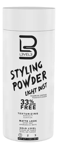 Styling Powder L3 Level 3 Light Hold 30g Com Acabamento Fosc ...