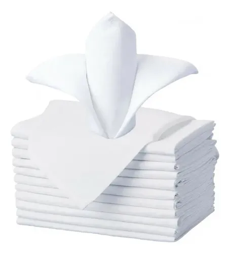 Servilletas De Tela Mantel Fiesta 48 X 48 Cm 12 Unidade | MercadoLibre