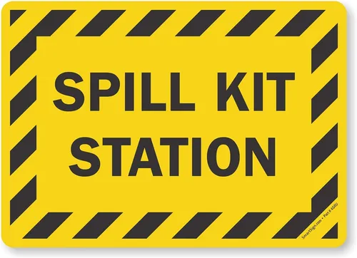 Smartsign Adhesive Vinyl Label, Legend Spill Kit Station , 1 | Envío gratis Smartsign Adhesive Vinyl Label, Legend Spill Kit Station , 1 | Envío gratis