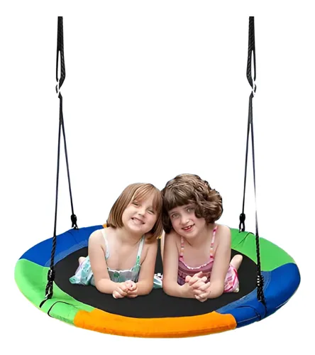 Hamaca Columpio Circular Niños Infantil Exterior 100cm | Cuotas sin interés