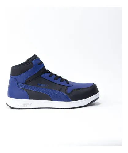 Tenis Seguridad Puma P084 Hombre Azul Dieléctricos Trabajo | Meses sin interés