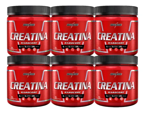 Kit 6x Creatina Monohidratada 300g Integralmedica Frete Grátis