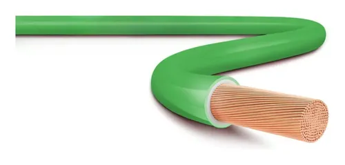 Cable verde flexible de 16 mm² de 750 V con 95 metros | MercadoLibre