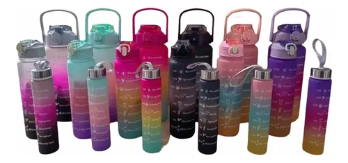 Set De 3 Termos Botella De Agua Botilo Motivacional X3 Color | Cuotas ... Set De 3 Termos Botella De Agua Botilo Motivacional X3 Color | Cuotas ...