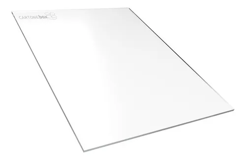 Placa Acrílico Transparente 44x34 Cm 34x44 C/ 3mm | Frete grátis