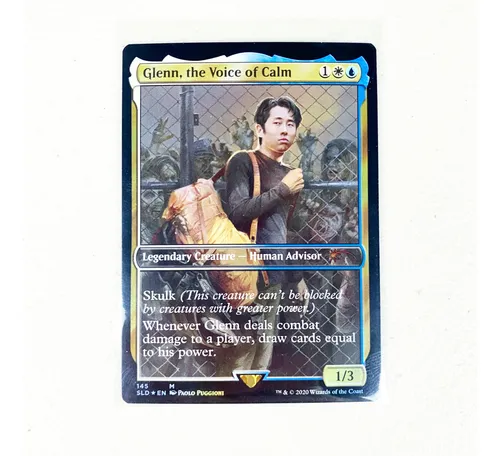 Glenn, The Voice Of Calm Secret Lair Magic The Walking Dead | MercadoLibre