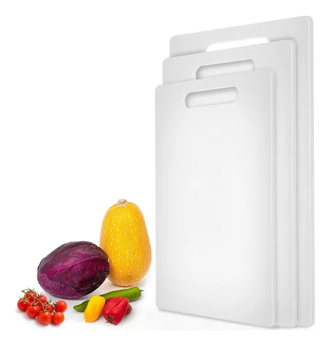 Tablas De Picar Alimento De Cocina, 3piezas Blanco Tablas De Cortar ...