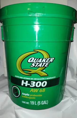 Aceite Hidráulico H-300 Quaker State 19l | Envío gratis Aceite Hidráulico H-300 Quaker State 19l | Envío gratis