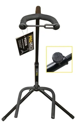 Soporte Pie Para Guitarra Y Bajo Cuello Plegable Pro-lok Color Negro ... Soporte Pie Para Guitarra Y Bajo Cuello Plegable Pro-lok Color Negro ...