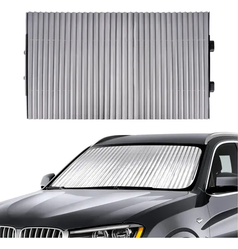 Parasol Automovil Cubre Sol Parabrisas Retráctil Carro | MercadoLibre