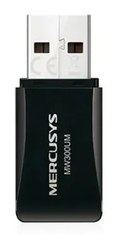Capturador De Red Mercusys Usb Mw300um Mini 300mbps Capturador De Red Mercusys Usb Mw300um Mini 300mbps