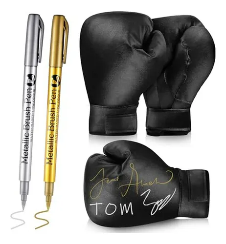 Guantes De Boxeo Negros Con Pluma Para Firmar Autógrafos | Cuotas sin ... Guantes De Boxeo Negros Con Pluma Para Firmar Autógrafos | Cuotas sin ...