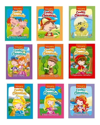 Kit De Mini Livros - Contos Clássicos - Ciranda Cultural Kit De Mini Livros - Contos Clássicos - Ciranda Cultural