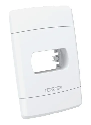 Placa 4x2 1 Módulo Branca Neo Sottile Enerbras Cor Branco | Mercadolivre