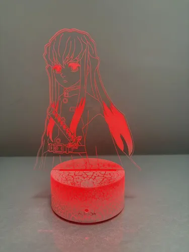 Lámpara De Mesa Control Remoto Muichiro Tokito 16 Colores | MercadoLibre