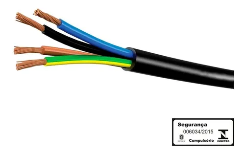 Cabo Pp Flexivel Comando 4 Vias 4x2,5 Com 30 Metros | Parcelamento sem ... Cabo Pp Flexivel Comando 4 Vias 4x2,5 Com 30 Metros | Parcelamento sem ...