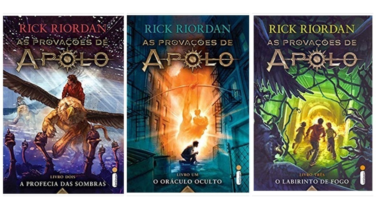 Box Heróis Do Olimpo Kit As Provações De Apolo 8 Livros Dalo