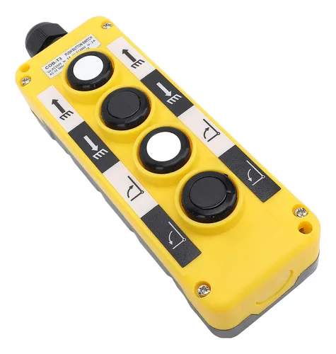 Botonera De Grúa Eléctrica Ip68 Con 4 Botones Pulsadores | Envío gratis