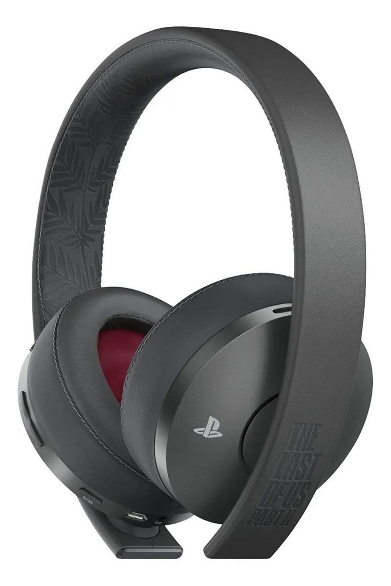 Fone De Ouvido Over Ear Gamer Sem Fio Playstation Gold The Last Of Us