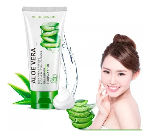 Gel Calmante Irritación Aloe Vera Hidratante Belleza Facial Tipo De