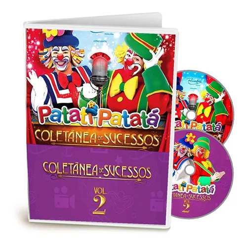 Dvd Patati Patatá Coletânea De Sucesso Vol 1 E 2 2 Dvd Mercadolivre