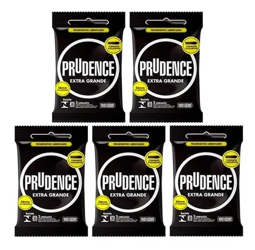 Kit 5 Pacotes Camisinha Preservativo Prudence Extra Grande | MercadoLivre Kit 5 Pacotes Camisinha Preservativo Prudence Extra Grande | MercadoLivre