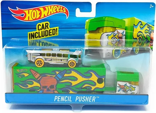 Hot Wheels Super Rigs Pencil Pusher Envío Gratis