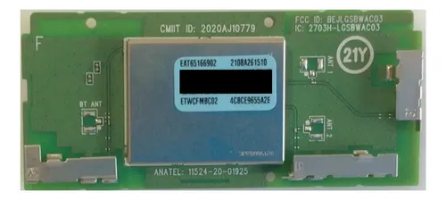 Modulo De Wifi Lg / Eat65166902 Lgsbwac03 Modelo 43up8000pua | MercadoLibre