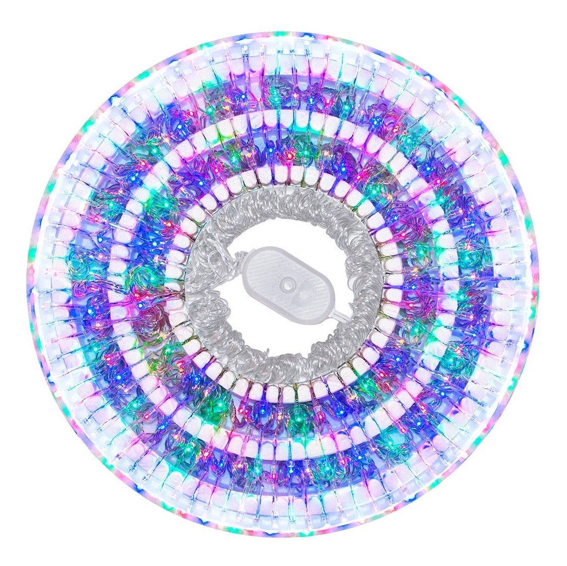 Serie De Luces Navideñas Led Musical Multicolor 140 Leds Meses Sin