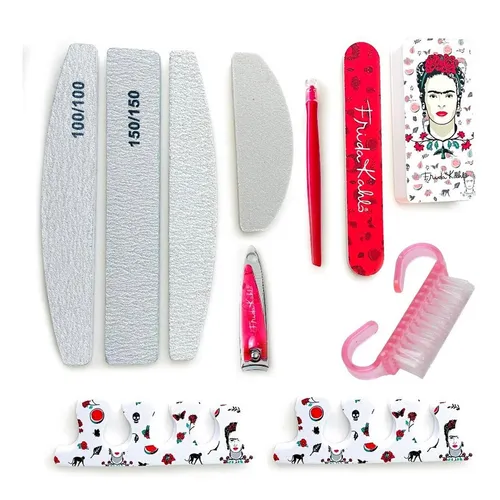Kit Cuidado Personal 6 Limas Corta Uñas Separador Cepillo Cuidado de ... Kit Cuidado Personal 6 Limas Corta Uñas Separador Cepillo Cuidado de ...