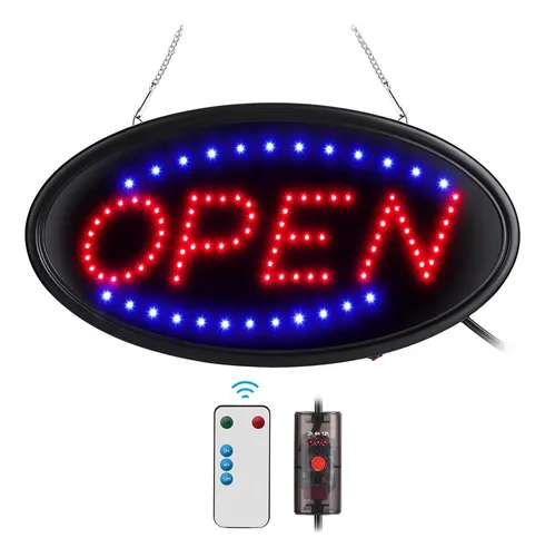 Letrero Open Luz Led | Envío gratis